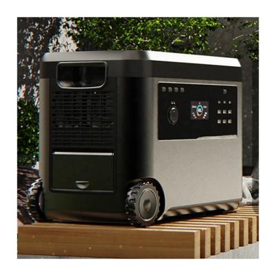 China High Capacity Solar Generator 3000W Charging Outdoor Lifepo4 3000 W Portable Power Station for sale