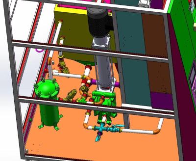 Cina stampini di pulizia del peso 2 della macchina 480kg dello stampino doppio 40L*2 più puliti per la pasta della lega per saldatura e la colla rossa allo stesso tempo in vendita