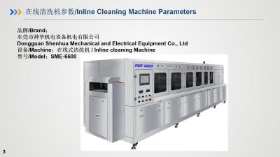 中国 インライン洗浄機とリンス水回収・浄化システム 販売のため