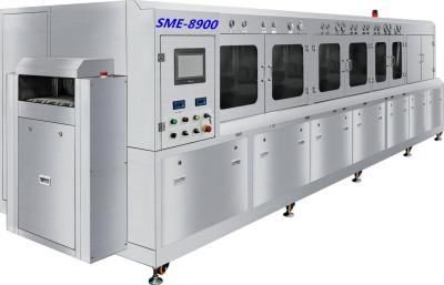 China PCBA online cleaning machine SME-8900  Highly efficient, environmentally friendly, safe and stable for sale