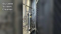 Automatic Screen Cleaner Durable Stainless Steel Frame