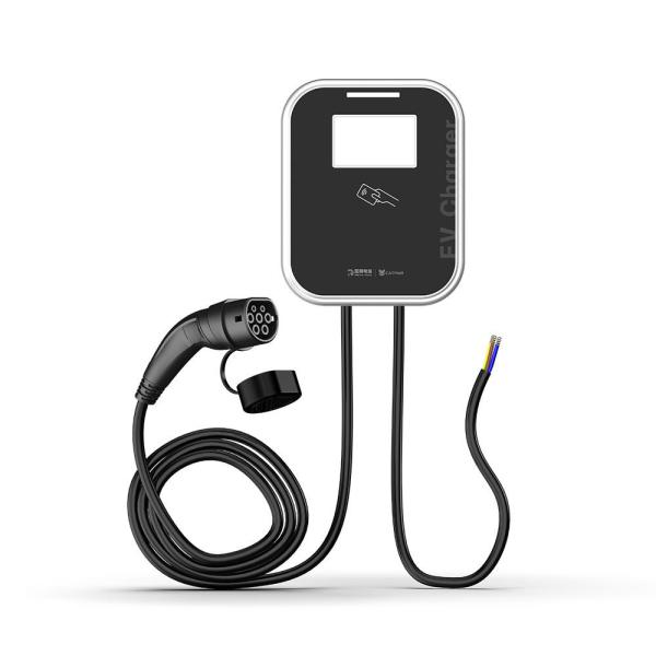 Quality IEC 62196 Level 2 Floor Mounted EV Charger 11 Kw Home Charger High Efficiency for sale