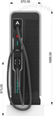 China 120 kW gelijkstroom EV-oplader snelle oplaadsnelheid communicatieprotocollen voldoet aan GB/TCCS EU UL US for sale