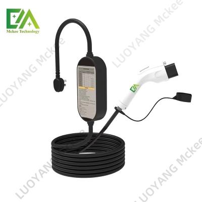 Cina Stazione di ricarica veloce portatile da 7 kW/11 kW tipo 1 tipo 2 ac ev caricabatterie mobili per veicoli elettrici in vendita