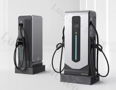 China Station de recharge de véhicules électriques en courant continu GBT CCS2 CCS1 CHADeMo 60kw 120kw 180kw 240kw Station de recharge à domicile pour voitures électriques for sale