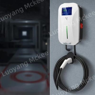 Cina 7kW 14kW 22kW U Shape Evse Wallbox Ev Fast Charging Car Charger Box Tipo 1 Socket Livello 2 Stazione di ricarica in vendita