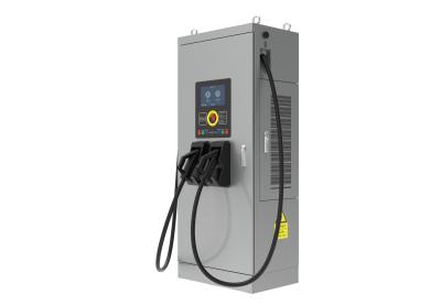 China 60kW Commercial DC EV Charging Pile, Dual DC Charging Guns, Over-temperature Protection, Adjustable Output Voltage Range, Three-phase Power Supply for sale