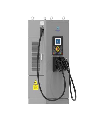 China 240kW High Power Dual Gun DC EV Charging Station 250A Max Current for Fleet & Bus Service Station for sale