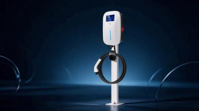China Weather Resistant Minor snow series CLF AC 44 Landing Type EV Charging Station 44kW Dual Gun 220V IP54 OCPP1.6J 2*32A Reliable AC Charger For Electric Vehicles for sale