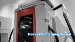 Air-Cooled DC Quick Charging Station for Heavy Commercial Electric Vehicles