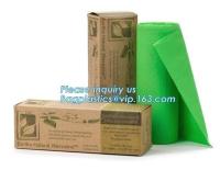 China Biodegradable Compostable Plastic Bag Corn Starch Bag 100 Percent Eco Friendly Disposable for sale