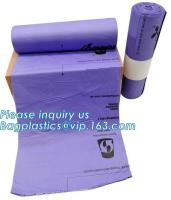 China 100% Biodegradable Compostable Garbage Bags Corn Starch Bin Liner 13 Gallon for sale