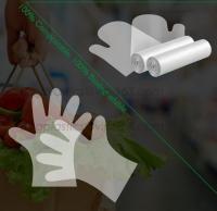 China Wholesale Biodegradable Corn Starch Disposable Gloves 100% Compostable Eco Friendly for sale