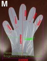 China Biodegradable Compostable Kitchen Disposable Gloves EN13432 BPI ASTM D6400 100% Corn Starch for sale