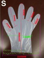 China Biodegradable Compostable Kitchen Disposable Gloves EN13432 BPI ASTM D6400 100% Corn Starch for sale