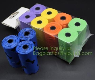 China cornstarch made 100% eco friendly direct manufacturing factory compostable garbage bags on roll with drawstring bagease for sale