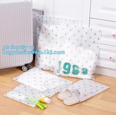 China custom logo printed transparent clear vinyl plastic packaging bags with slider zipper Zip lockk for sale