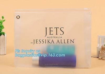 China zipper pouch clear vinyl pouch clear slider bags, slider zipper pvc pouch clear vinyl pvc Zip lockk bags, hanger hole/pouc for sale