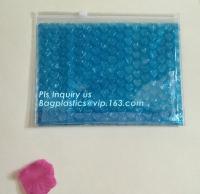 China Custom Slider Bubble Zipper Bag with Foil Lining for Secure Packaging 100pcs for sale