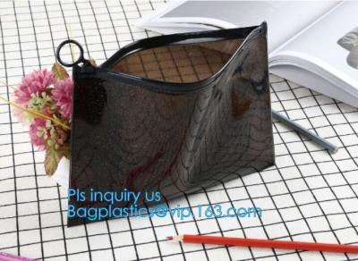 China Zip lockk bag for swimwear packaging, Resealable slider zip lock plastic bags, Pvc Pouch good quality with zipper packing for sale