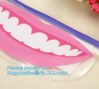 China Pvc Pouch good quality with zipper packing bag, matte frosted PVC slider zipper bag plastic bag with zipper/pvc zipper l for sale