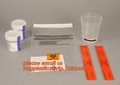 China Biohazard LDPE lab specimen zipper bag customized Printing medicine bags, Pathology Specimen Medical Zipper Bag With Pri for sale
