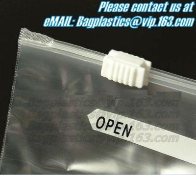 China SLIDER BAG, Zip, Zip Lock, Slider, Reclosable, Reusable, Resealable for sale