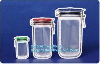 China Biodegradable Corn Starch Compostable Stand Up Pouch with Zipper Top 1000ml for sale