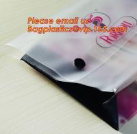 China A4 Plastic Document File Bag with Button Portable Envelope Folder for Office School Supplies for sale