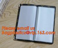 China A4 Plastic Display Book with Insert Cover 20 Pocket PP Document Folder for sale