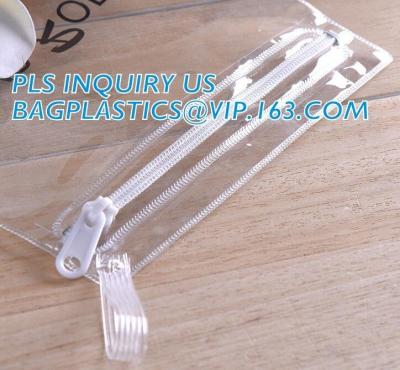 China Eco friendly plastic file folder custom document folder clear pvc document bags with zipper for documents and receipt for sale