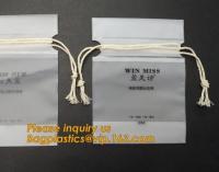 China Biodegradable Cornstarch Drawstring Laundry Bag 30x28cm Custom Logo Eco Friendly Hotel Plastic Bag for sale