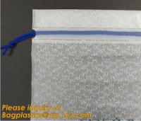 China Biodegradable Cornstarch Drawstring Laundry Bag 30x28cm Custom Logo Eco Friendly Hotel Plastic Bag for sale