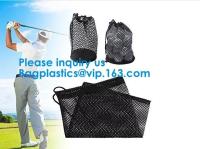 China Durable Nylon Mesh Bag with Drawstring Closure 100g Reusable Shopping Bag for sale