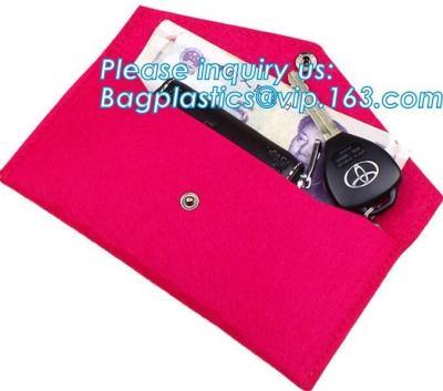 China Felt laptop bag Felt mobile phone bag felt sunglasses case Felt purse felt card bag,Felt document bag Felt cosmetic bag for sale