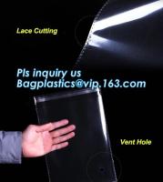 China Biodegradable CPP PET Plastic Garment Bags for Clothing Packaging 20x30 cm for sale