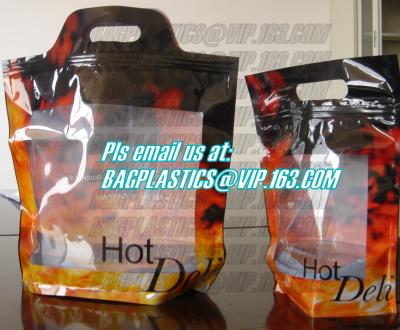 China Rotisserie Chicken Pouches, Polypropylene Pouches, Aluminum Foil Bags, Stand Up Pouches Stand Up Zipper Bag with Portabl for sale