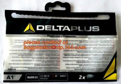 China Hooking Plastic Bag For Clothing Clear PVC Pouch With Slide or Self Sealing Zipper,bag for swimwear pvc bag with hook fo for sale