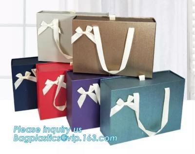 China custom luxury matte black flip top box cardboard paper gift box with ribbon blister for red wine packaging box bagease for sale