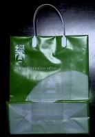 China Custom Printed Plastic Shopping Bags with Die Cut Handles 10 Color Print for sale