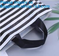 China Biodegradable Compostable Soft Loop Handle Plastic Shopping Bag 30x20x8cm PE for sale