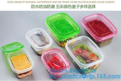 Glass Fresh Keeping Box Round Vacuum Food Container with Press & Push Lid,Fresh Preservation Vacuum Glass Container Food
