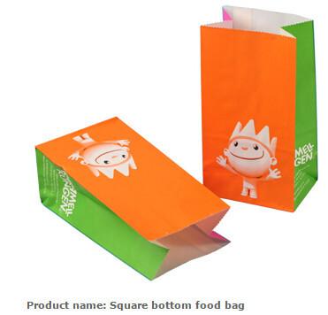 China Cheap Brown Paper Shopping Bags With No Handle Bread Paper Bag Food Grade Kraft Paper Bag,Stand Up Brown Wholesale Dispo for sale