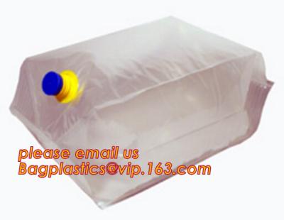 China Silver Red Wine Quad Seal Bag Glod Reusable Bag In Box For Apple Liquid And Juice,1L ~ 500L Water Bib Bag In Box & Liqui for sale