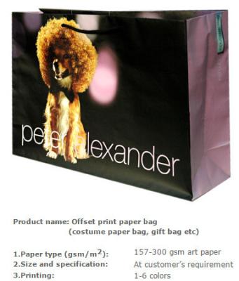China Factory Wholesale Custom Printed Shopping Christmas Gift Recycled Brown Kraft Paper Bags with Handles, twist handle prin for sale