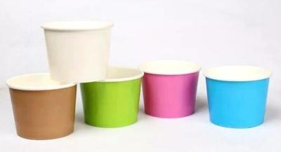 China Yogurt paper cups, disposable paper icecream cup for summer,icecream paper cups for American and European market bagease for sale