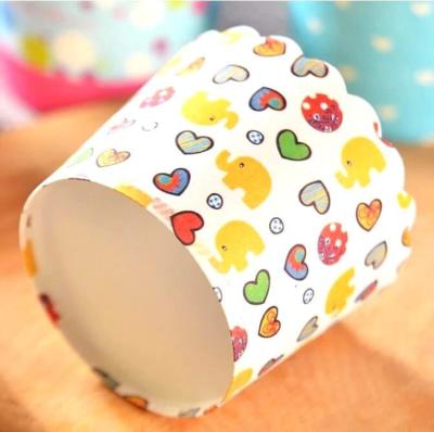 China Disposable Craft single Wall Paper Cup Smoothie Cups With Lid,6oz disposable ice cream paper cup logo printed bowls for for sale