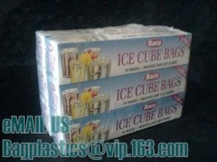China disposable plastic ice lolly bags for convenient usage, plastic disposable ice cube bag, ice pop bag, ice cube plastic b for sale