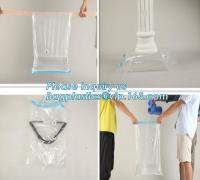 China Stackable Vacuum Sealed Storage Tote Box 80L Deflatable Cube for Bedding and Clothes for sale