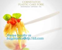 China 6 Inch Biodegradable Corn Starch PLA Spoon Compostable Disposable Cutlery 1000pcs for sale